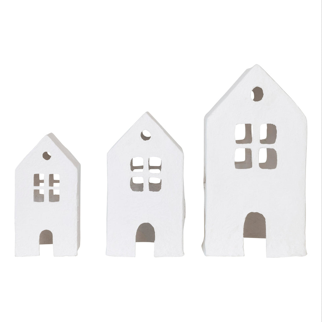 Paper Mache Houses – Brown & Beam | Furniture & Decor